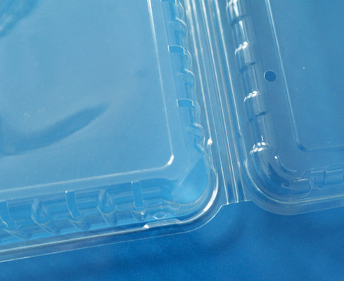 Disposable plastic strawberry packaging box PET food grade fruit blueberry strawberry 500g packaging box FDA EU Approved