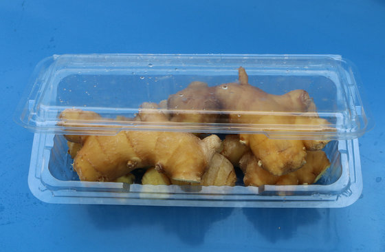 PET Disposable plastic fruit packaging box vegetable packaging box 750 grams packaging box manufactory OEM accepted