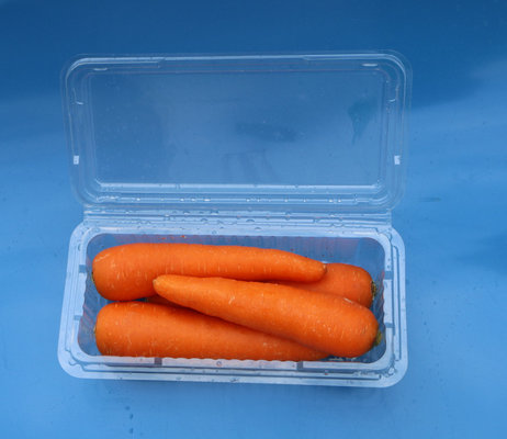 PET Disposable plastic fruit packaging box vegetable packaging box 750 grams packaging box manufactory OEM accepted