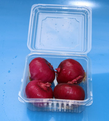PET Disposable plastic fruit packaging box vegetable packaging box 1000 grams packaging box manufactory OEM accepted