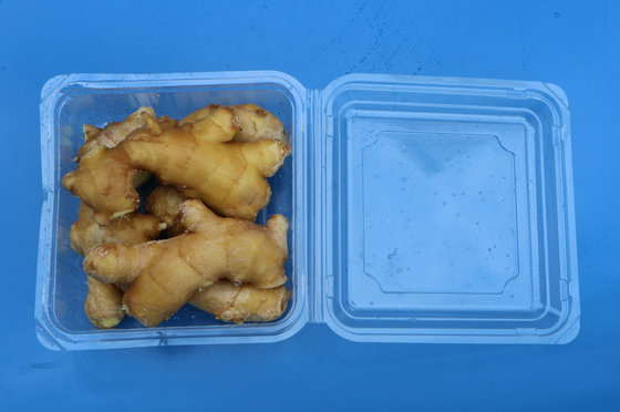 PET Disposable plastic fruit packaging box vegetable packaging box 1000 grams packaging box manufactory OEM accepted