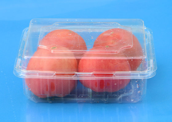 PET Disposable plastic fruit packaging box vegetable packaging box 1000 grams packaging box manufactory OEM accepted