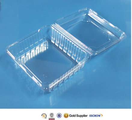 PET Disposable plastic fruit packaging box vegetable packaging box 1000 grams packaging box manufactory OEM accepted