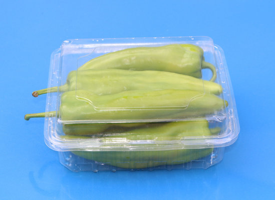 PET Disposable plastic fruit packaging box vegetable packaging box 1000 grams packaging box manufactory OEM accepted