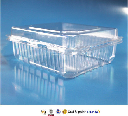 PET Disposable plastic fruit packaging box vegetable packaging box 1000 grams packaging box manufactory OEM accepted