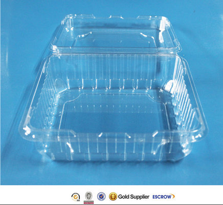 PET Disposable plastic fruit packaging box vegetable packaging box 1000 grams packaging box manufactory OEM accepted
