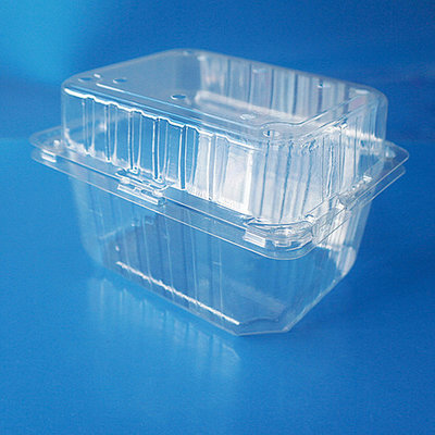 PET Disposable plastic fruit packaging box vegetable packaging box 1000 grams packaging box manufactory OEM accepted