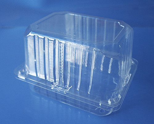PET Disposable plastic fruit packaging box vegetable packaging box 1000 grams packaging box manufactory OEM accepted