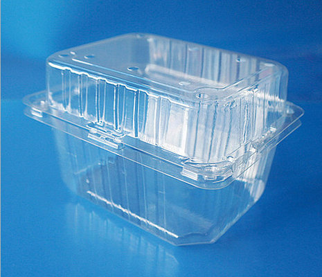 PET Disposable plastic fruit packaging box vegetable packaging box 1000 grams packaging box manufactory OEM accepted
