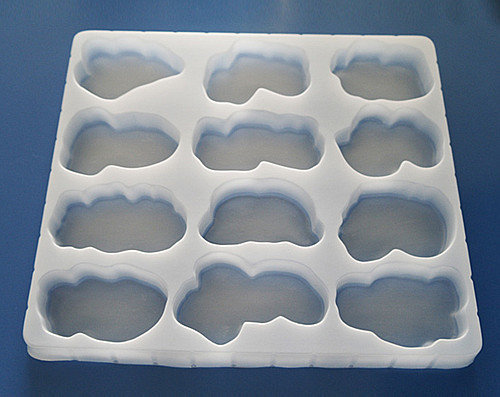 PP Disposable plastic food tray PP dumping trya with lid white PP food tray with lid FDA EU Approved