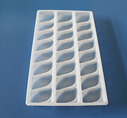 PP Disposable plastic food tray PP dumping trya with lid white PP food tray with lid FDA EU Approved