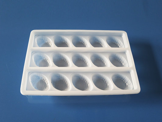 PP Disposable plastic food tray PP dumping trya with lid white PP food tray with lid FDA EU Approved