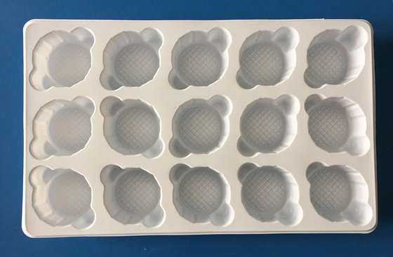PP Disposable plastic food tray PP dumping trya with lid white PP food tray with lid FDA EU Approved