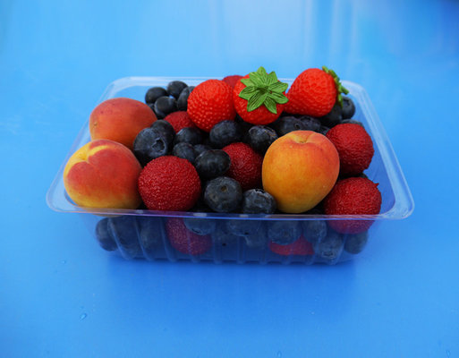 Manufactury Disposable plastic fruit tray 300 grams 500 grams 1000 grams fruit tray Vegetable packaging tray FDA approve