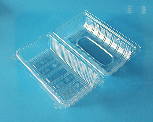 Disposable plastic fruit container cake packaging box bake packaging box food grade PET food packaging contaier FDA EU