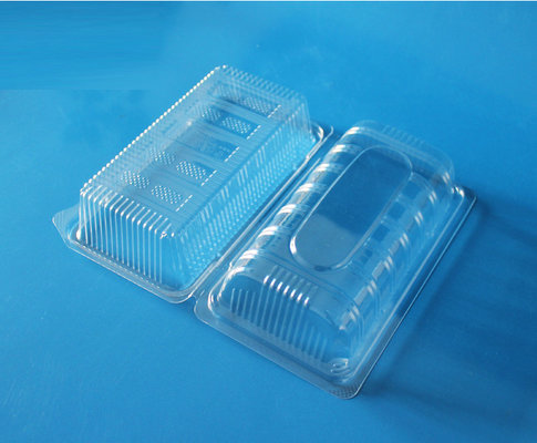 Disposable plastic fruit container cake packaging box bake packaging box food grade PET food packaging contaier FDA EU