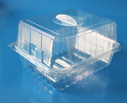 Disposable plastic fruit container cake packaging box bake packaging box food grade PET food packaging contaier FDA EU