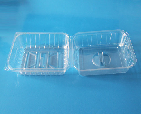 Disposable plastic fruit container cake packaging box bake packaging box food grade PET food packaging contaier FDA EU