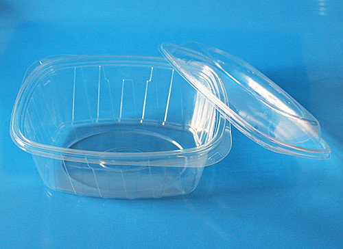 Disposable plastic fruit container 900-1000 grams packaging box with lid grape packaging box with lid
