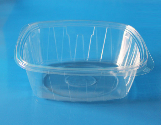Disposable plastic fruit container 900-1000 grams packaging box with lid grape packaging box with lid