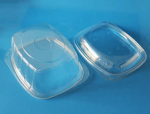 Disposable plastic fruit container 900-1000 grams packaging box with lid grape packaging box with lid