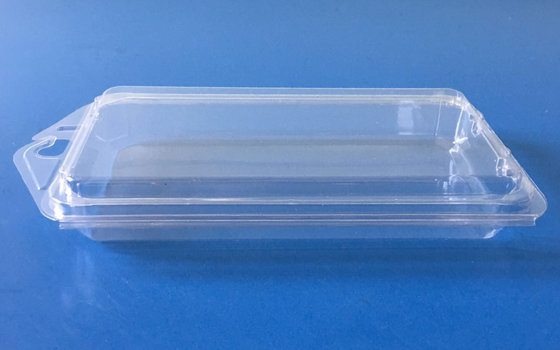 Disposable plastic herb packaging container Fruit packaging box with handle Herb packaing box 20 grams