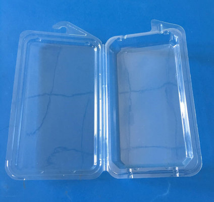 Disposable plastic herb packaging container Fruit packaging box with handle Herb packaing box 20 grams