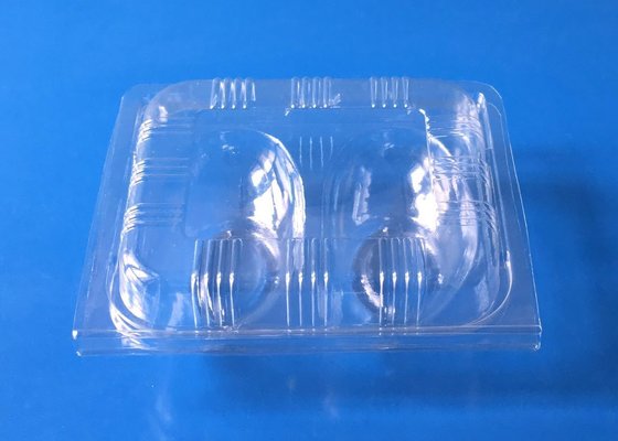 Disposable plastic Mango packaging container 2 pcs PET fruit packaigng box for Mango Plastic packaging box for Mango 2pc