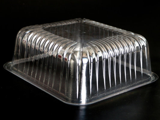 Disposable plastic fruit vegetable food packaging tray 500 grams strawberry packaging tray PET plastic box for fruit