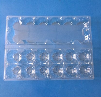 Disposable plastic egg tray 12 holes