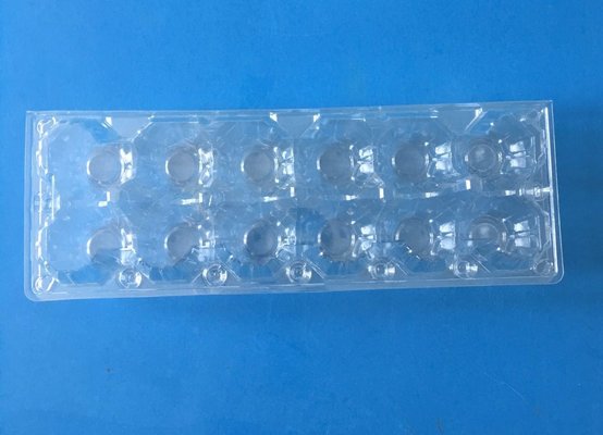 Disposable plastic egg tray 12 holes