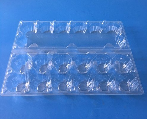 Disposable plastic egg tray 12 holes