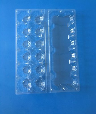 Disposable plastic egg tray 12 holes