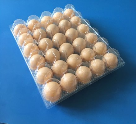 Disposable plastic egg tray 30 holes egg packaging box plastic egg tray 15 slots plastic clamshells egg tray 30 holes