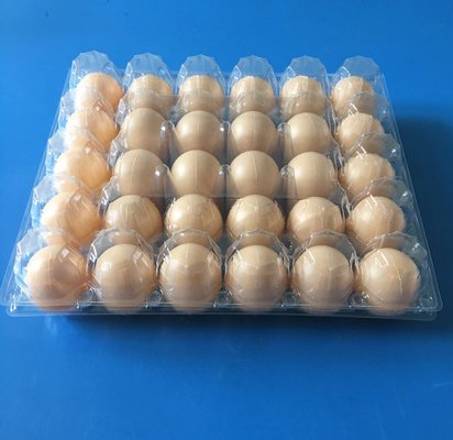 Disposable plastic egg tray 30 holes egg packaging box plastic egg tray 15 slots plastic clamshells egg tray 30 holes