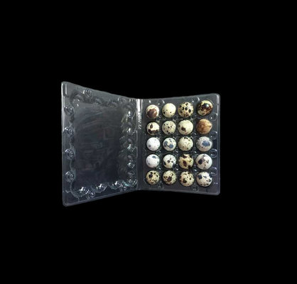 Disposable plastic quail egg tray 6 holes quail egg tray plastic egg tray for quail eggs 6 slots