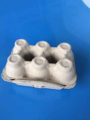 plup paper egg tray egg packing box 6 pcs