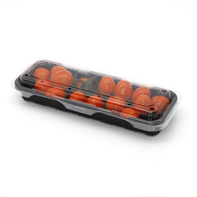 Plastic food grade material clear fruit packaging container