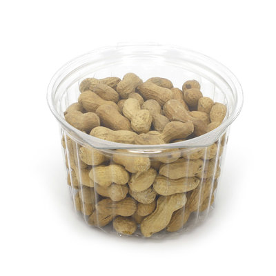 Plastic food grade material keep food fresh clear blister PET round food container
