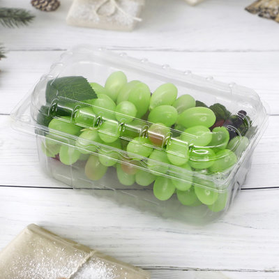 Vacuum Formed Blister clear PET fruit clamshell Packaging