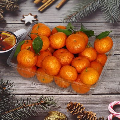 Vacuum Formed Blister clear PET food grade  fruit container tray