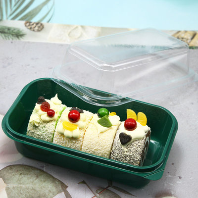 Vacuum Formed Blister customized PET plastic cake storage box