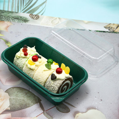 Vacuum Formed Blister customized PET plastic cake storage box