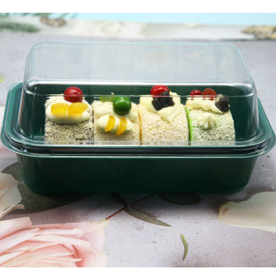 Vacuum Formed Blister customized PET plastic cake storage box