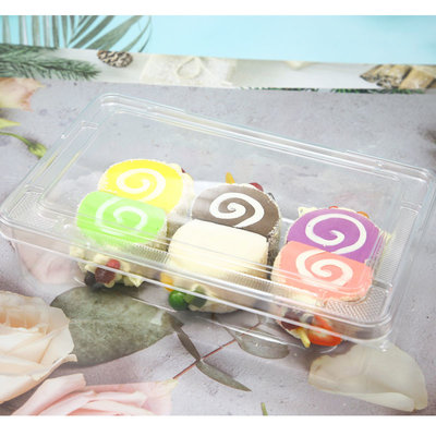 Disposable Plastic PET Blister Food cake Container