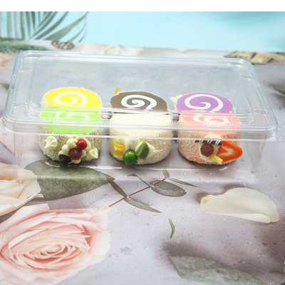 Disposable Plastic PET Blister Food cake Container
