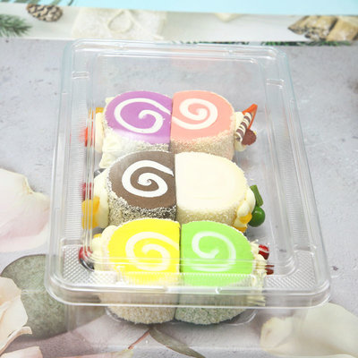 Disposable Plastic PET Blister Food cake Container