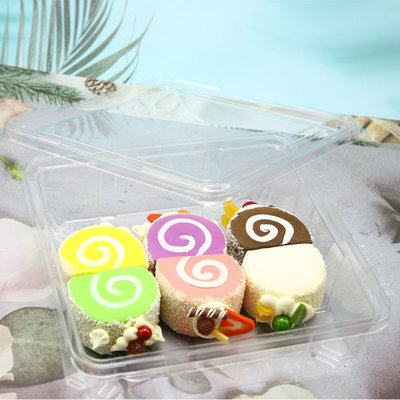 Disposable Plastic One Compartment Food Container