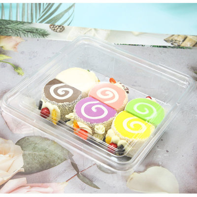 Disposable Plastic One Compartment Food Container