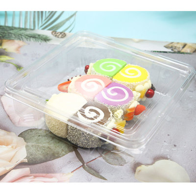 Disposable Plastic One Compartment Food Container